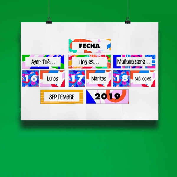 Días Meses y Años- Calendario interactivo | Profes en Apuros